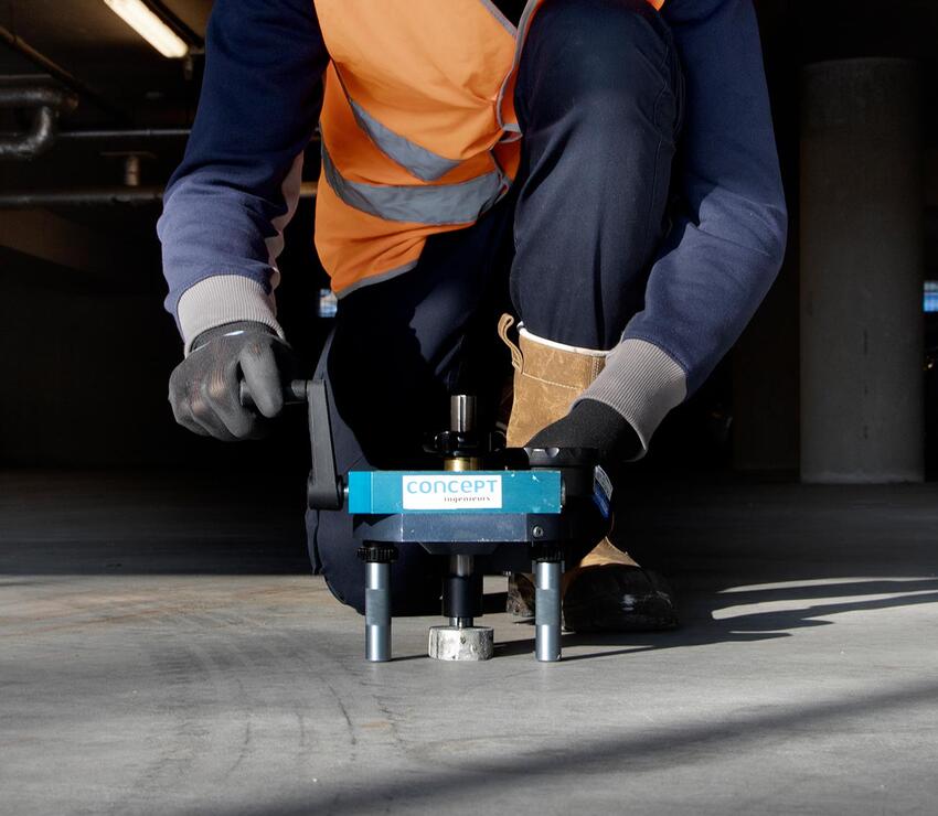 Hechtsterkte-metingen | Concept Ingenieurs